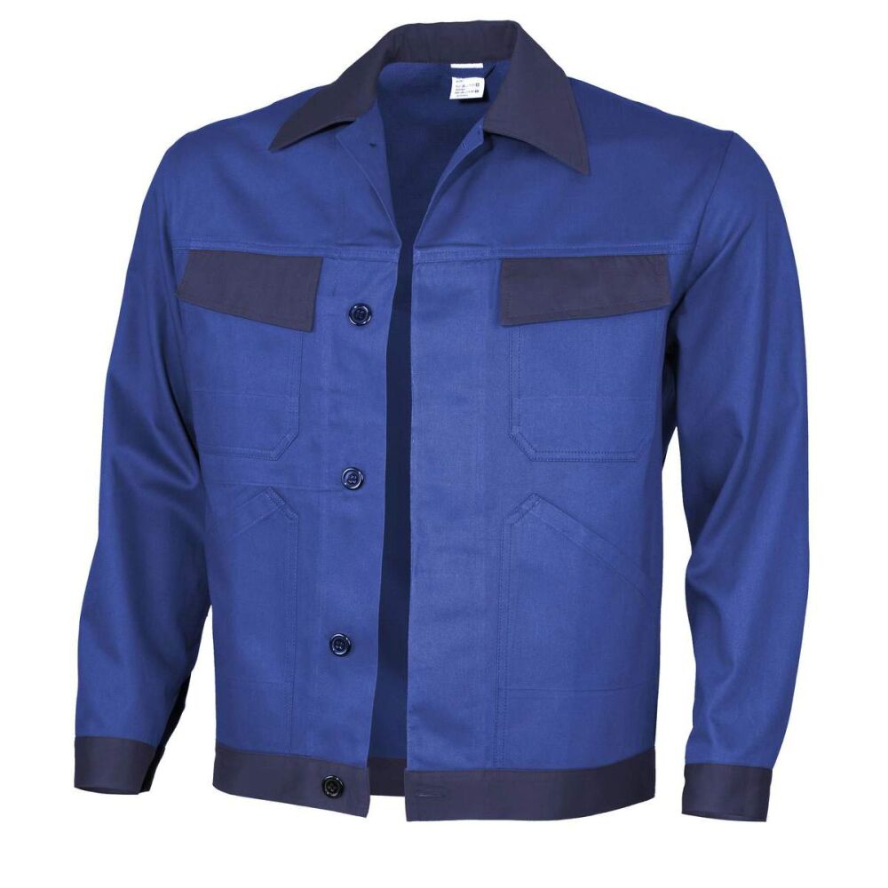 QUALITEX Basic BW240 Bundjacke Kornblau/Marine - MONTIS Berufsbekleid ...